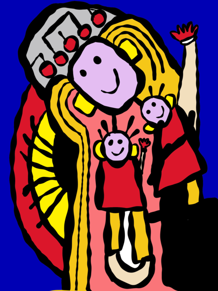 Our earth family_series1-5/10 - 支援型NFT TriARTs by SocialCompassのNFT | Adam byGMO